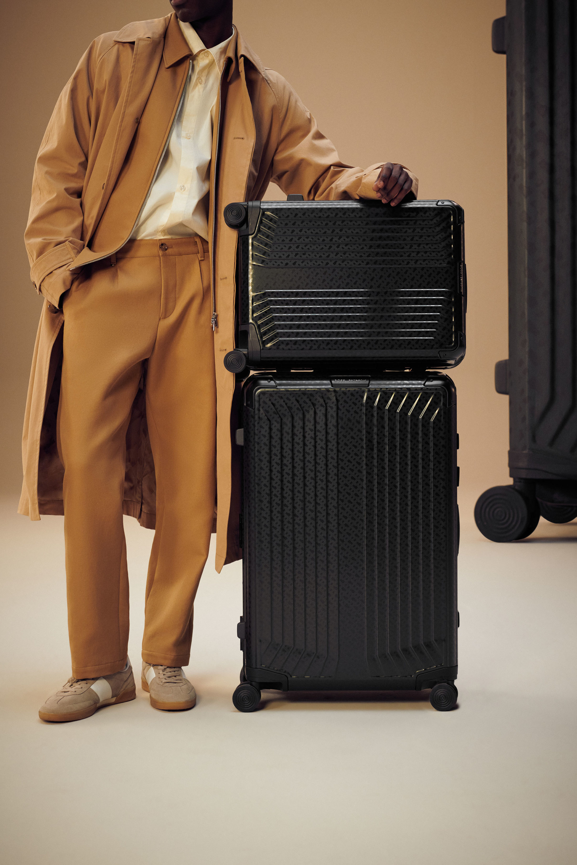 BOSS and Samsonite Debut Capsule Luggage Collection