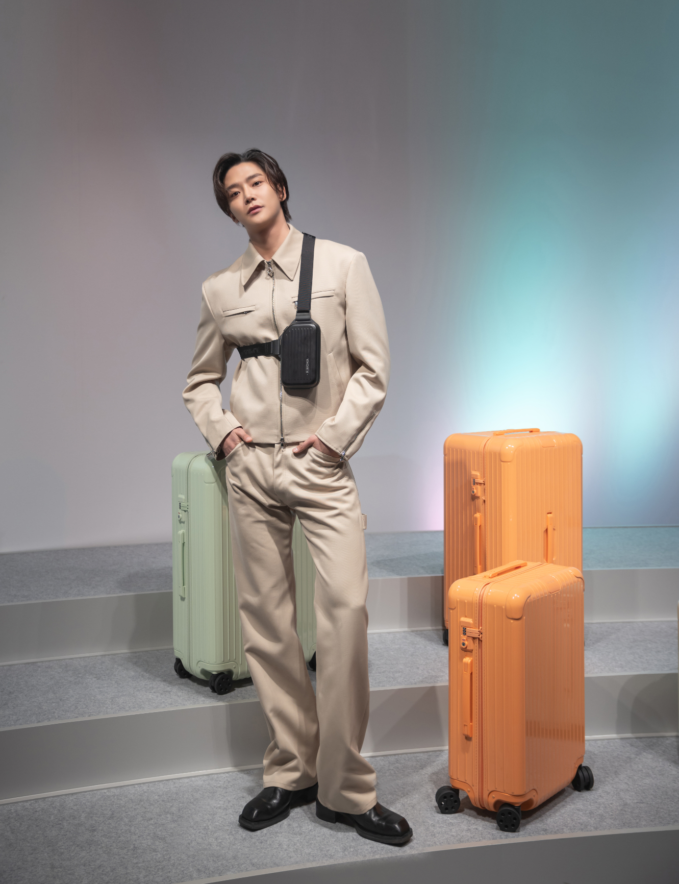 RIMOWA Launches New Collection With Rosé and Lewis Hamilton