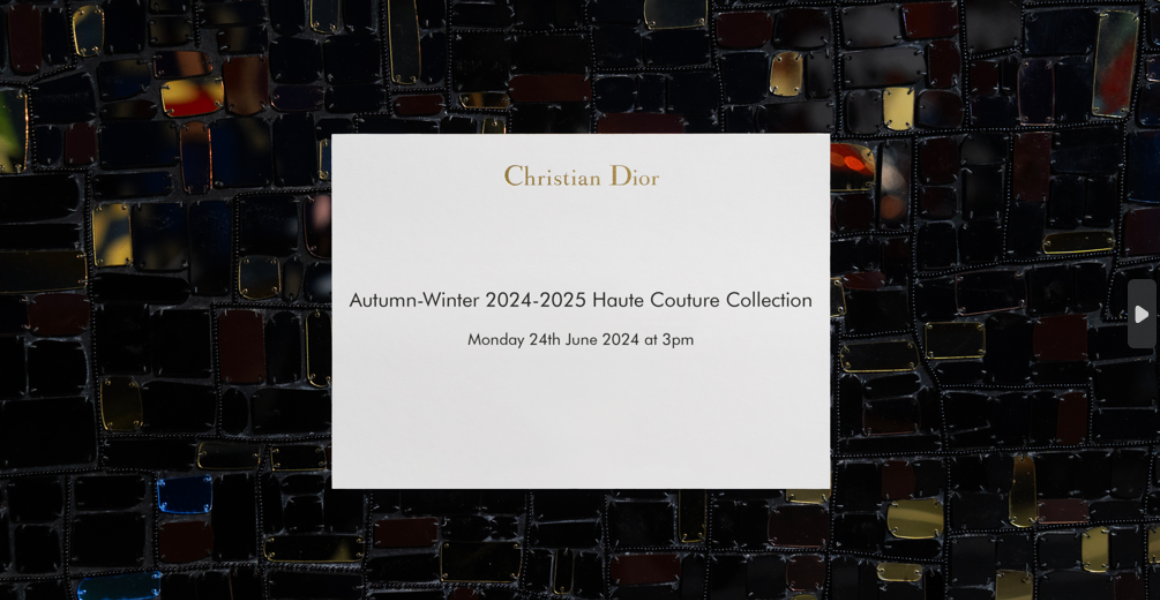 Watch The Dior Women's Haute Couture Fall/Winter 2025 Show