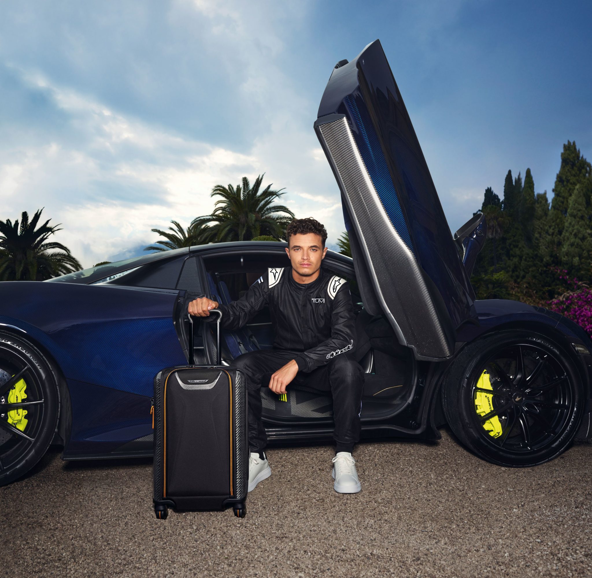 TUMI Reveals Turin Collection In Campaign Starring Lando Norris - ELLE ...
