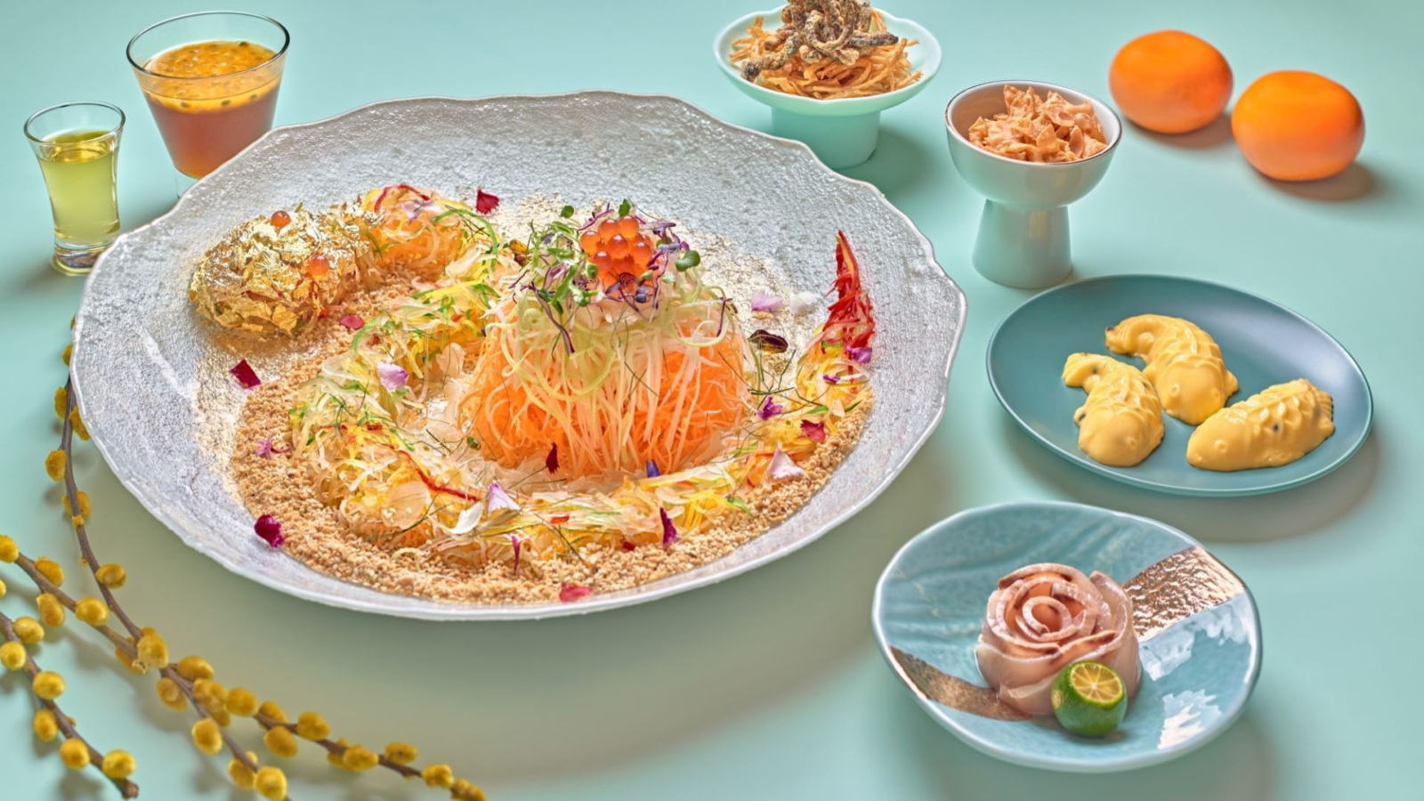 10 Luxury Yu Sheng Platters To Lo Hei At Home For CNY